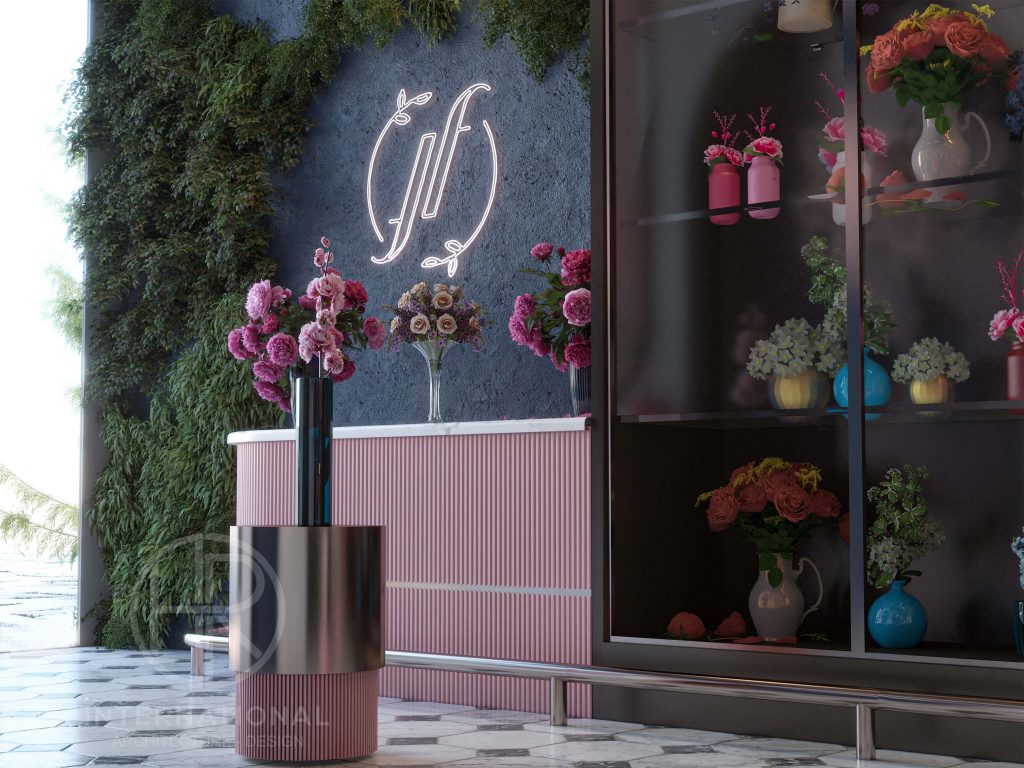 FLOWERS SHOP DESIGN | HRarchZ Architecture Studio