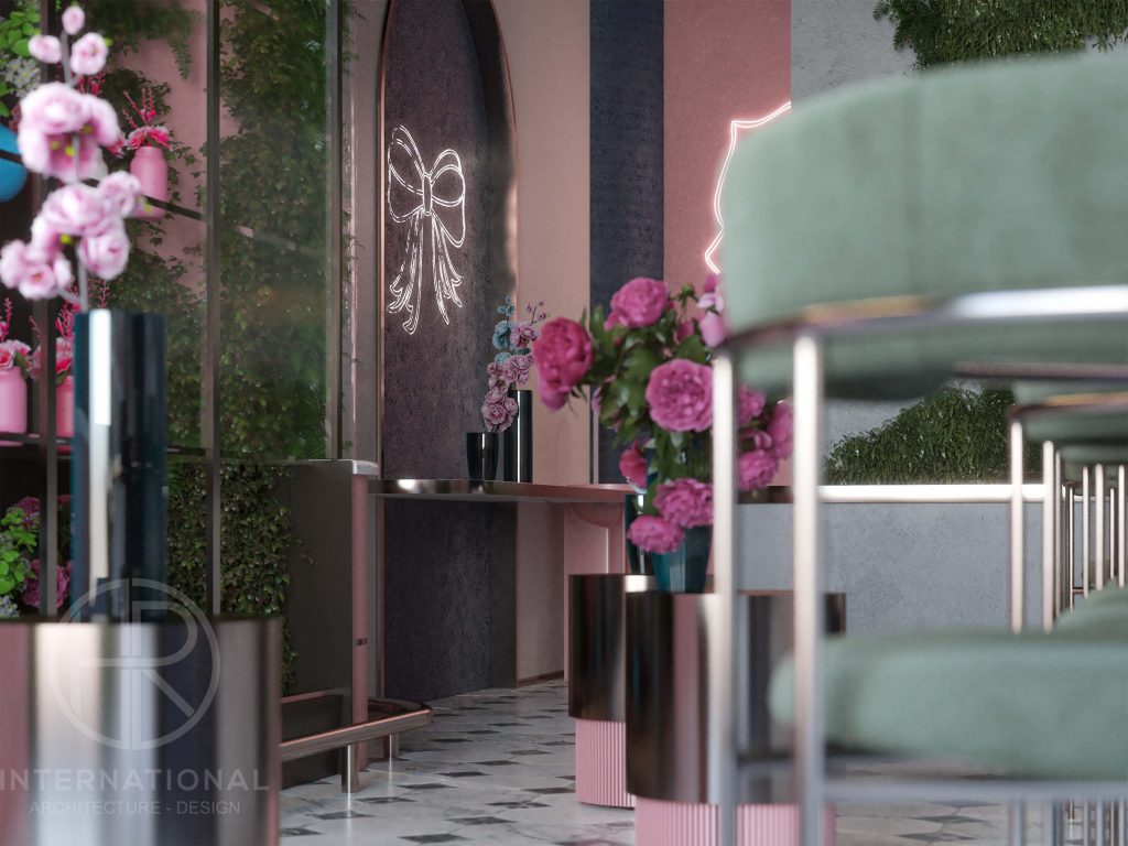 FLOWERS SHOP DESIGN | HRarchZ Architecture Studio