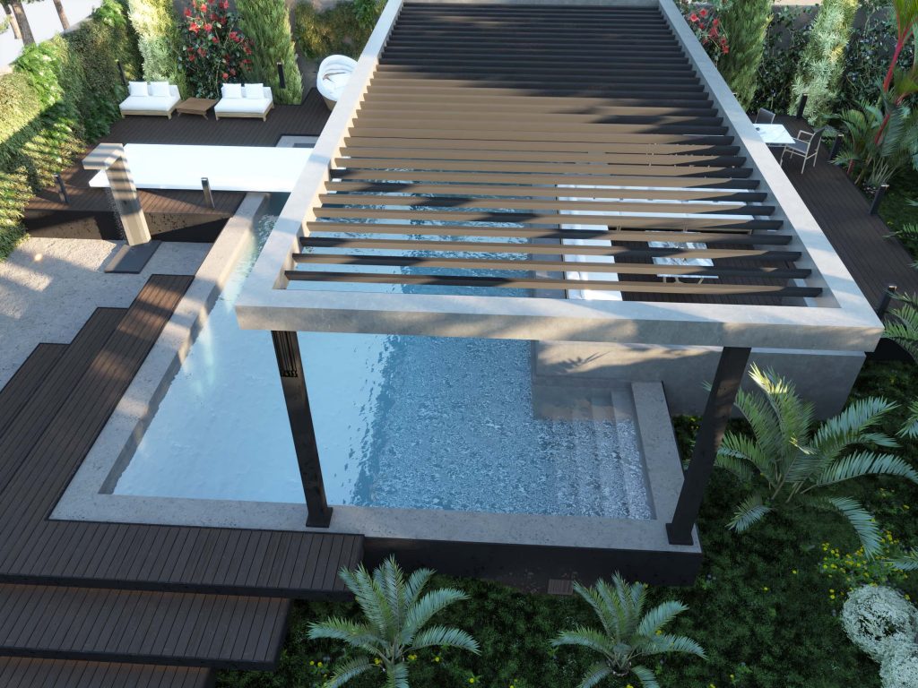 SWIMMING POOL AREA DESIGN | HRarchZ Architecture Studio