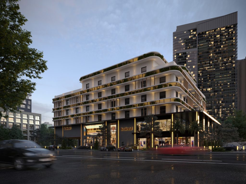 HOTEL EXTERIOR DESIGN | HRarchZ Architecture Studio