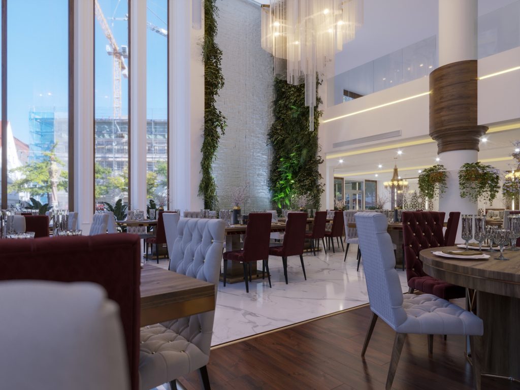 SULTAN RESTAURANT DESIGN (ISLAMIC) | HRarchZ Architecture Studio